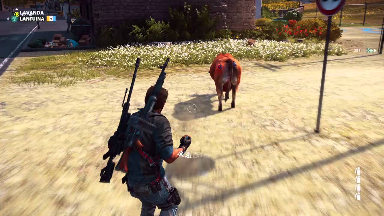 Just Cause 3 Cow Mania - YouTube