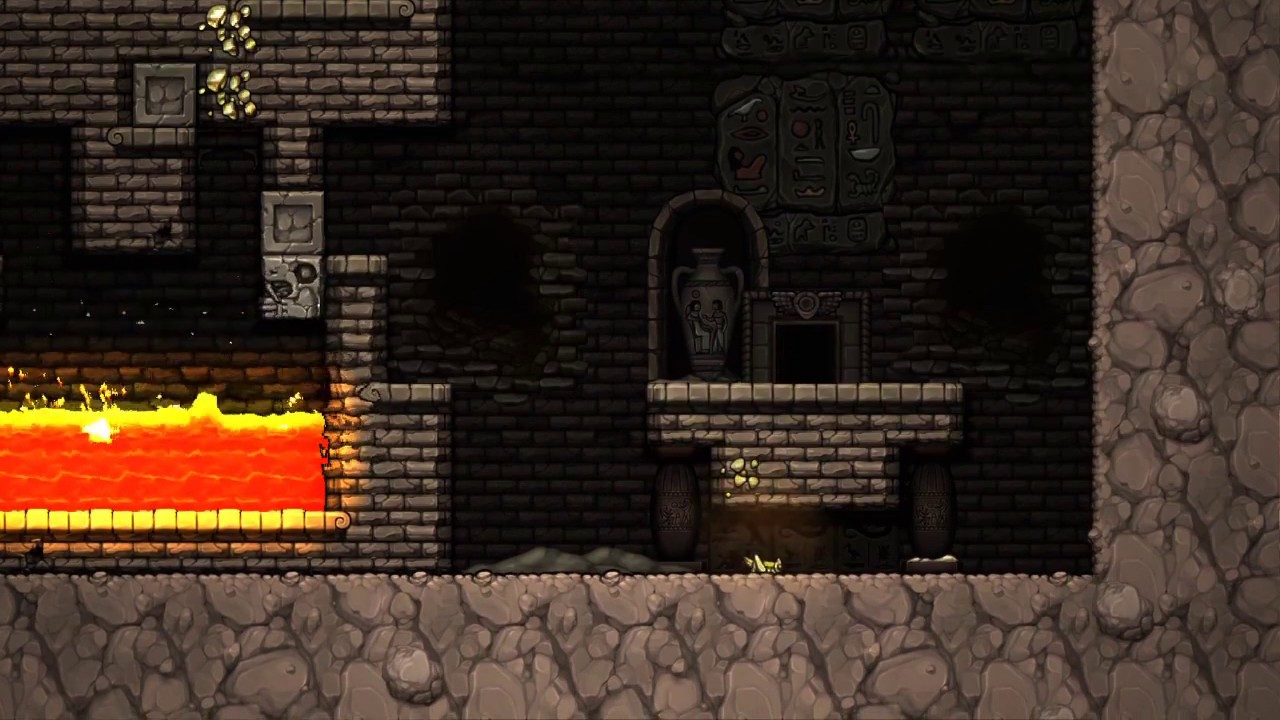 Spelunky Temple Shortcut% 0:53.2 - YouTube