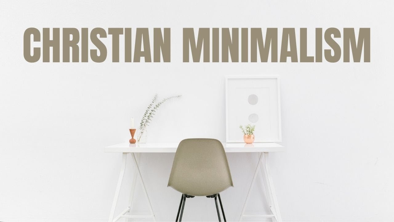 What is a Christian minimalist? // Matthew 6:19-25 // DEVOTIONAL - YouTube