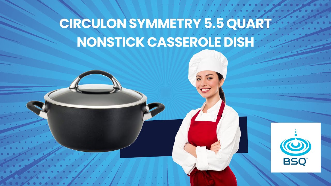 🍲 Circulon Symmetry 5.5-Quart Nonstick Casserole Dish – Perfect for ...