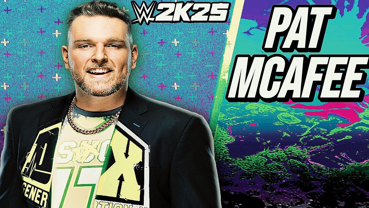 WWE 2K25 - Pat McAfee Signatures and Finishers - YouTube