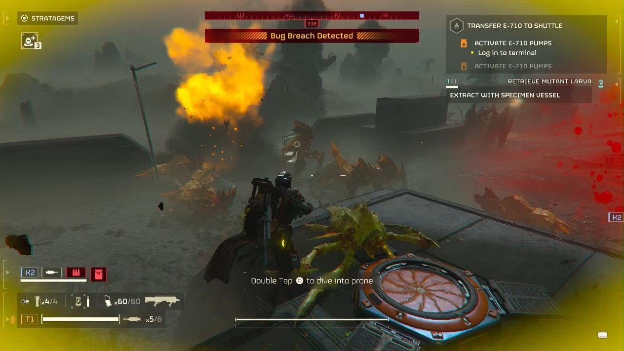 HELLDIVERS 2 One way to kill a Charger Behemoth - YouTube