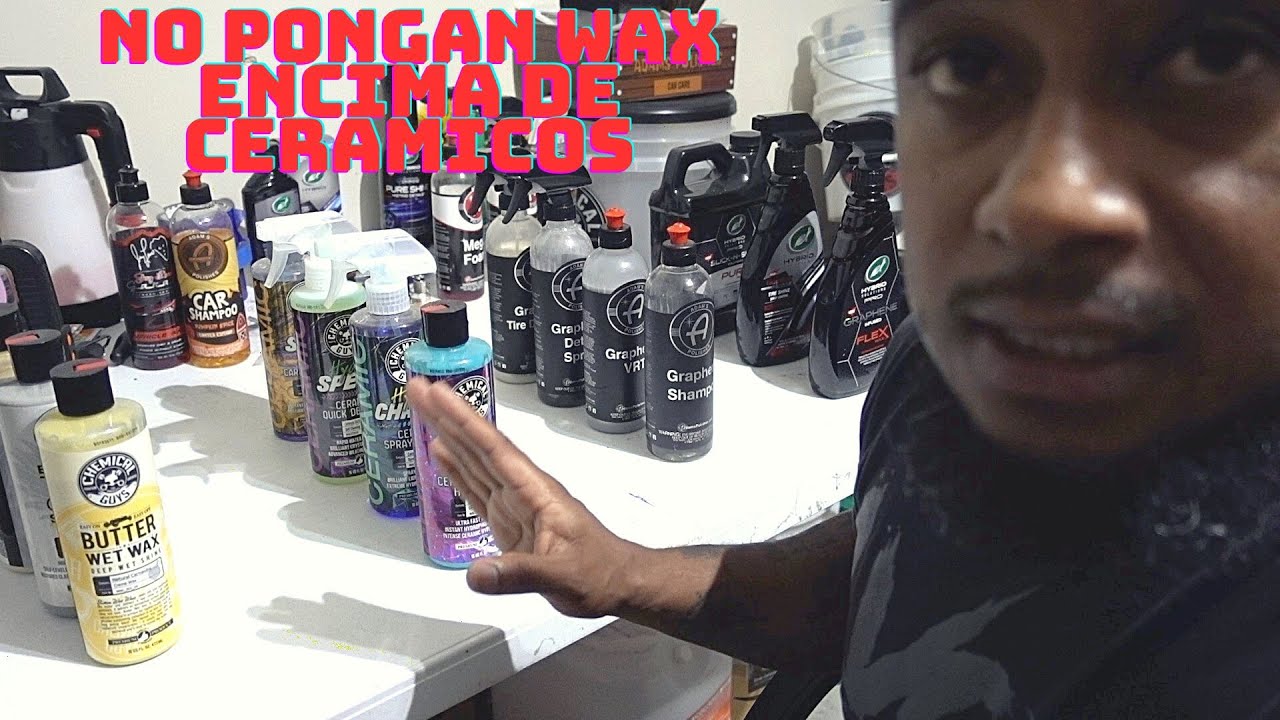 Que Productos Usar en el Detallado de Autos - YouTube