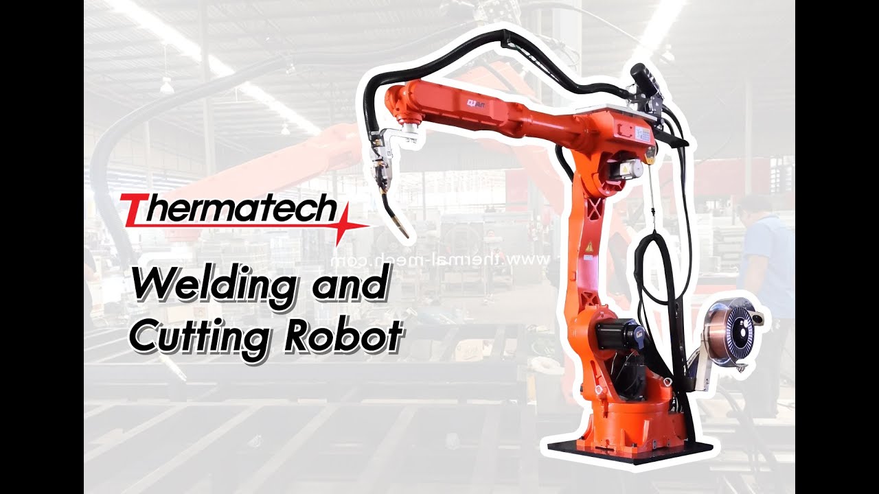 หุ่นยนต์เชื่อม Thermatech Welding Robot - YouTube