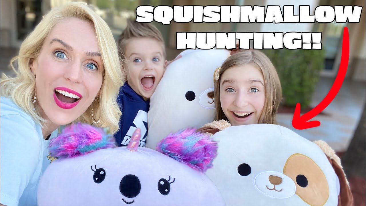 We Go SQUISHMALLOW Hunting!!! *New Sopo Squad Family Vlog!!* - YouTube
