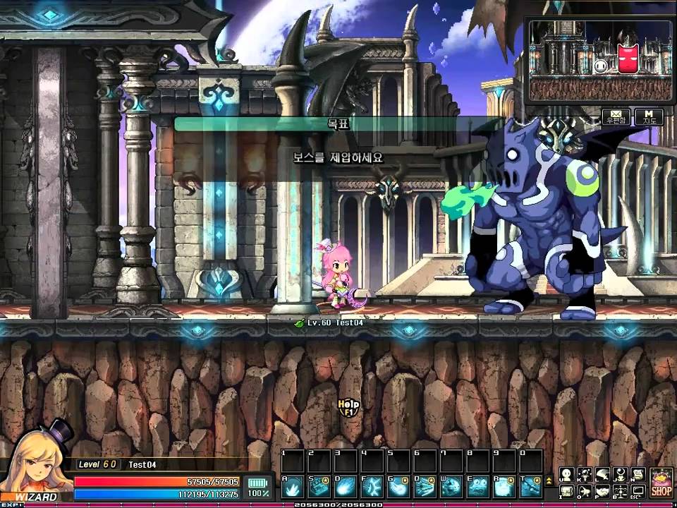 Granage Online : Video Gameplay Class Magician - YouTube