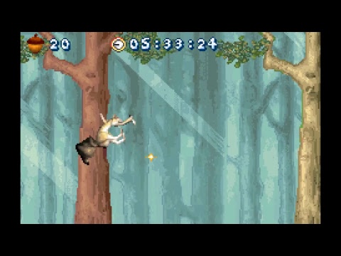 Ice Age 2: The Meltdown GBA all Scrat levels part 1