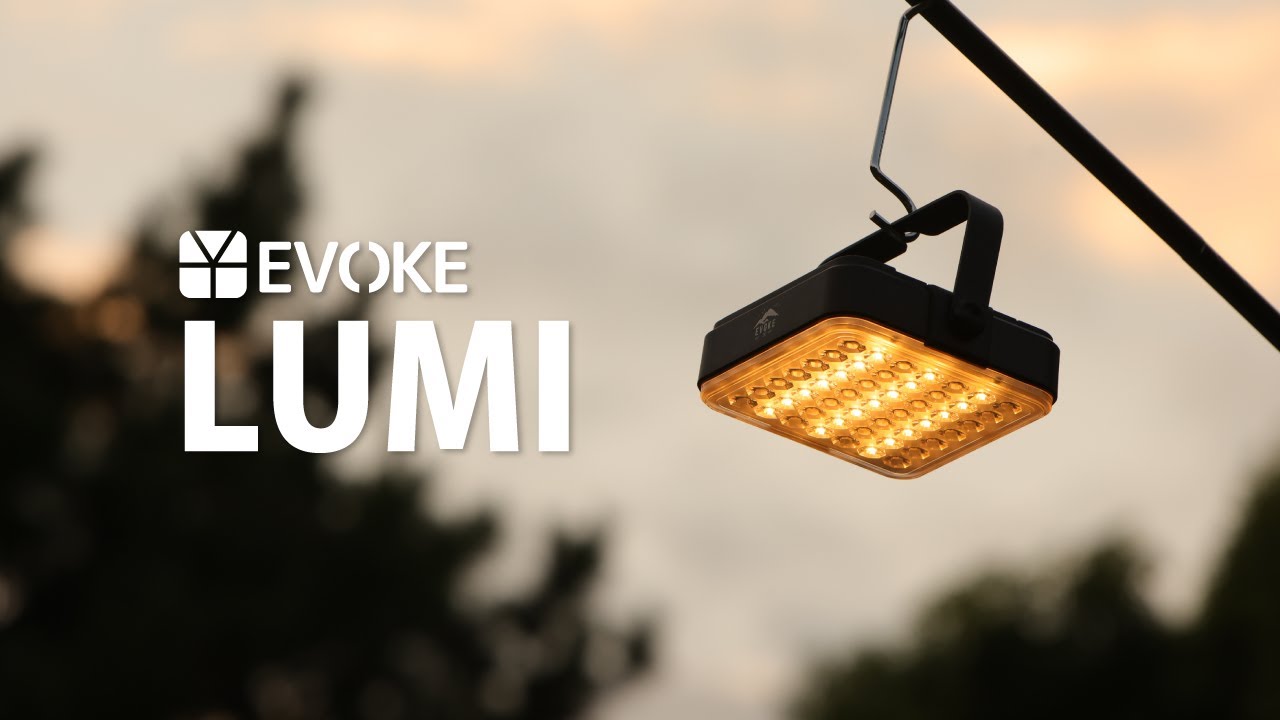 EVOKE LEDランタン LUMIの特徴と使い方！ - YouTube