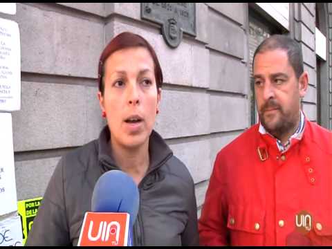 Edurne se suma a la acampada de Vigo tres años después der desahuciada ...