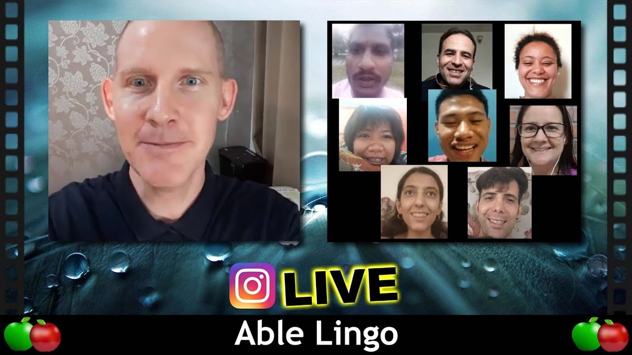 💜 IG LIVE 25Jul2019 | Chat with a Native | Interactive English Lesson ...