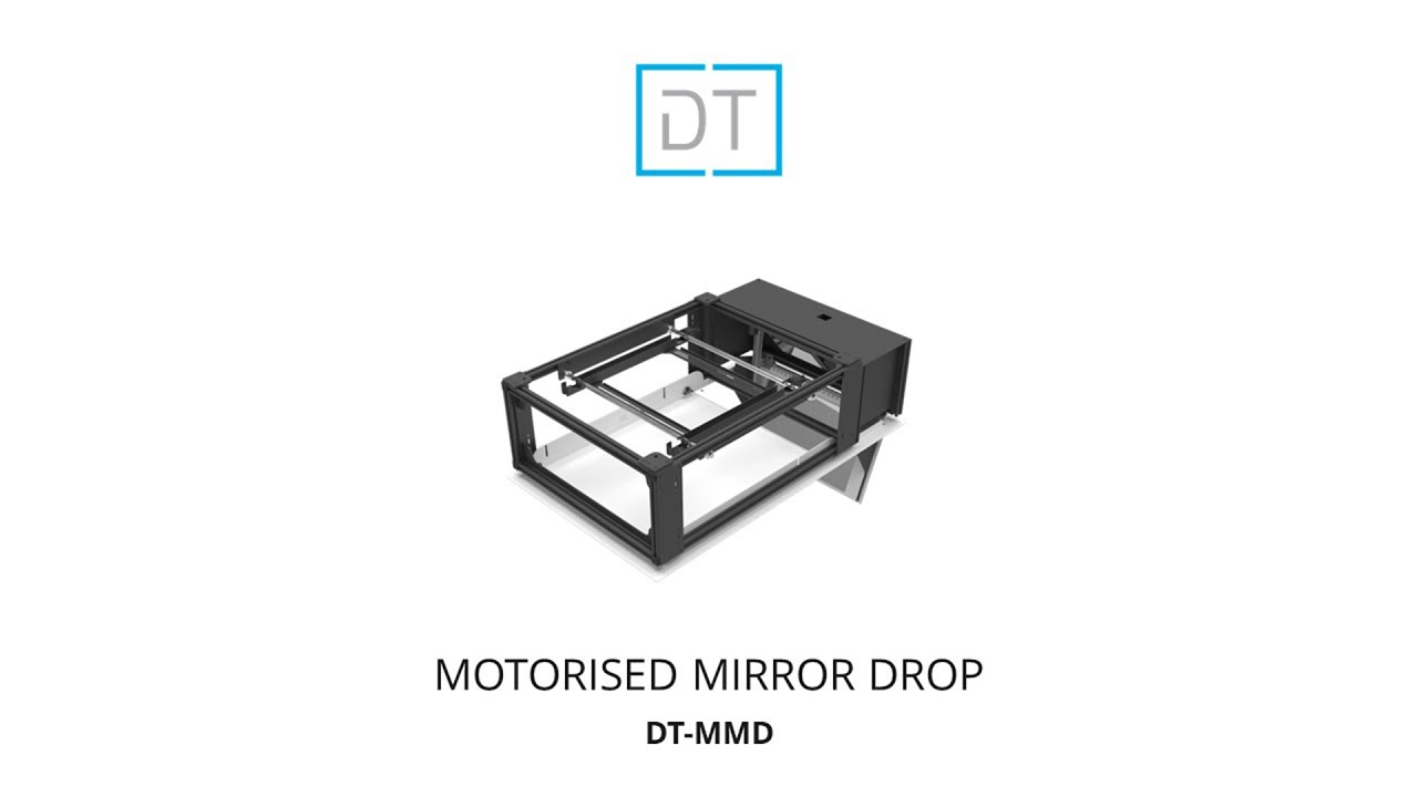 Display Technologies Motorised Mirror Drop overview - YouTube