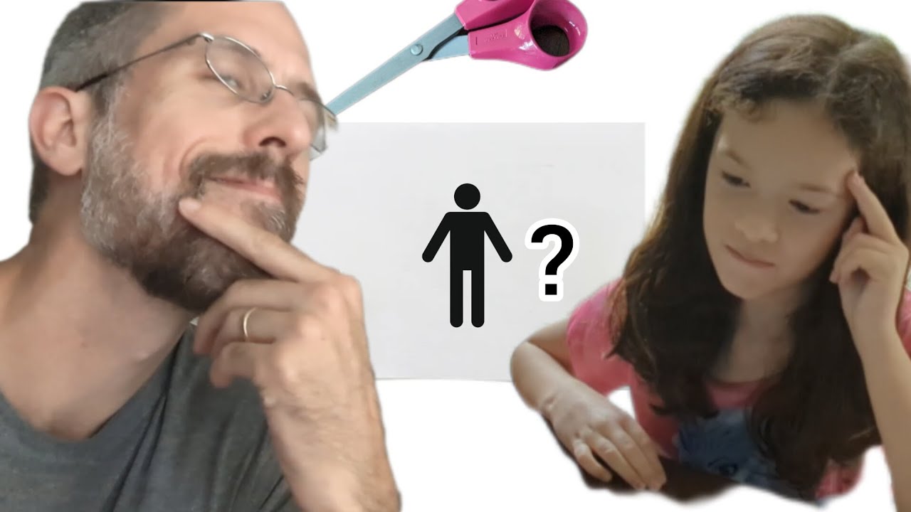 How do you fit a person through a piece of paper? Here are two methods ...