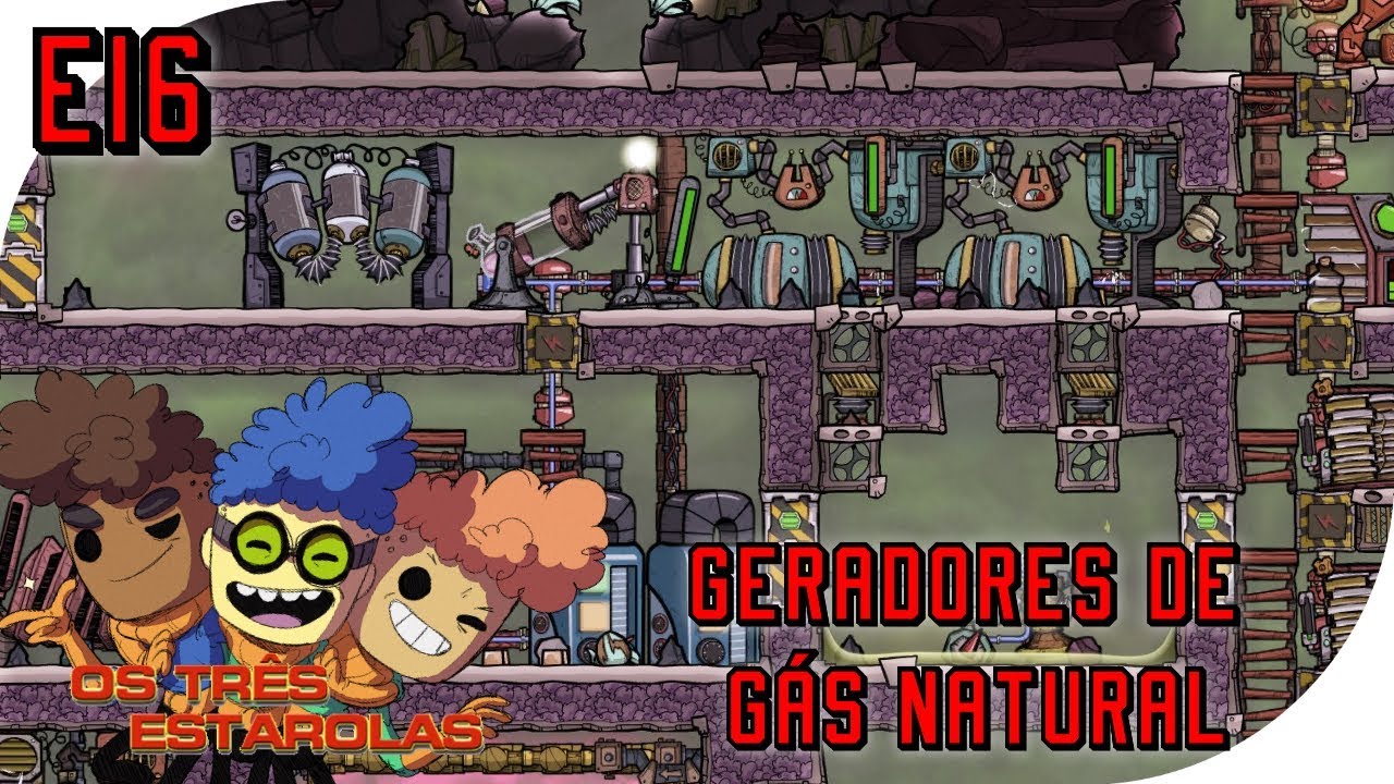 Geradores de Gás natural - Oxygen Not Included - Os Três Estarolas ...