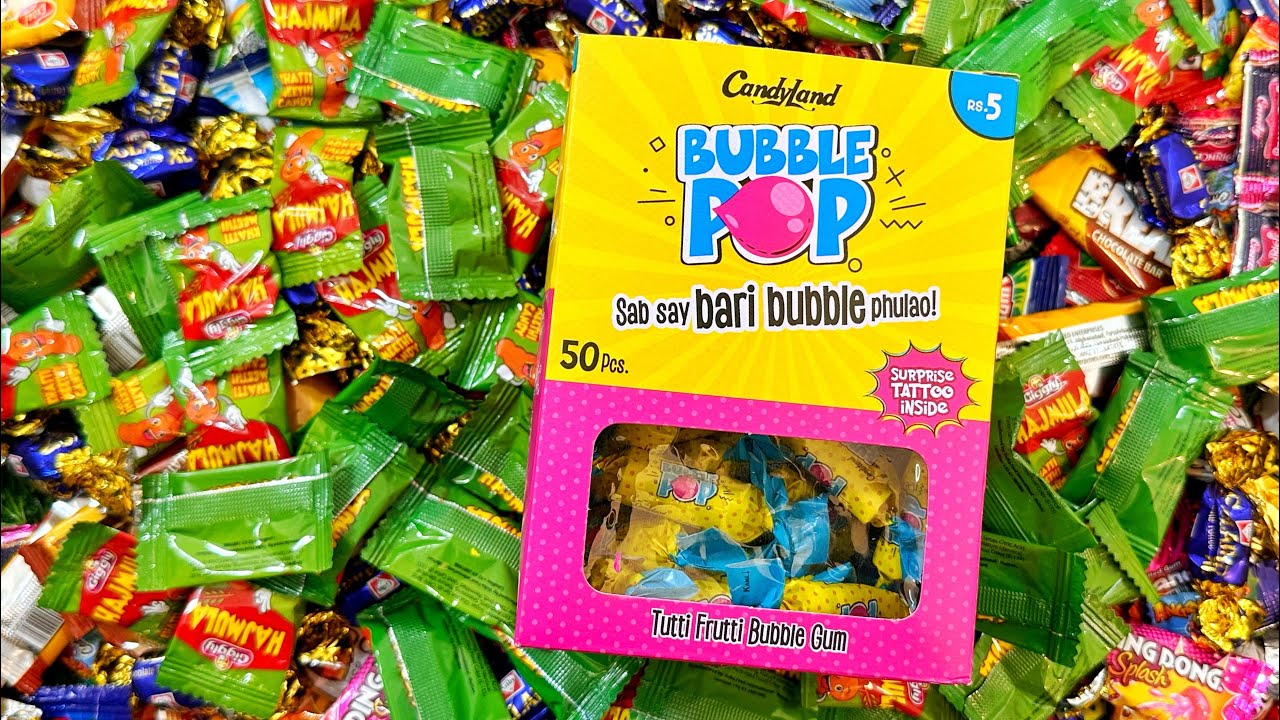 Candy Land Bubble Pop | Cute Rainbow Chunky Candies and Chocolates ...