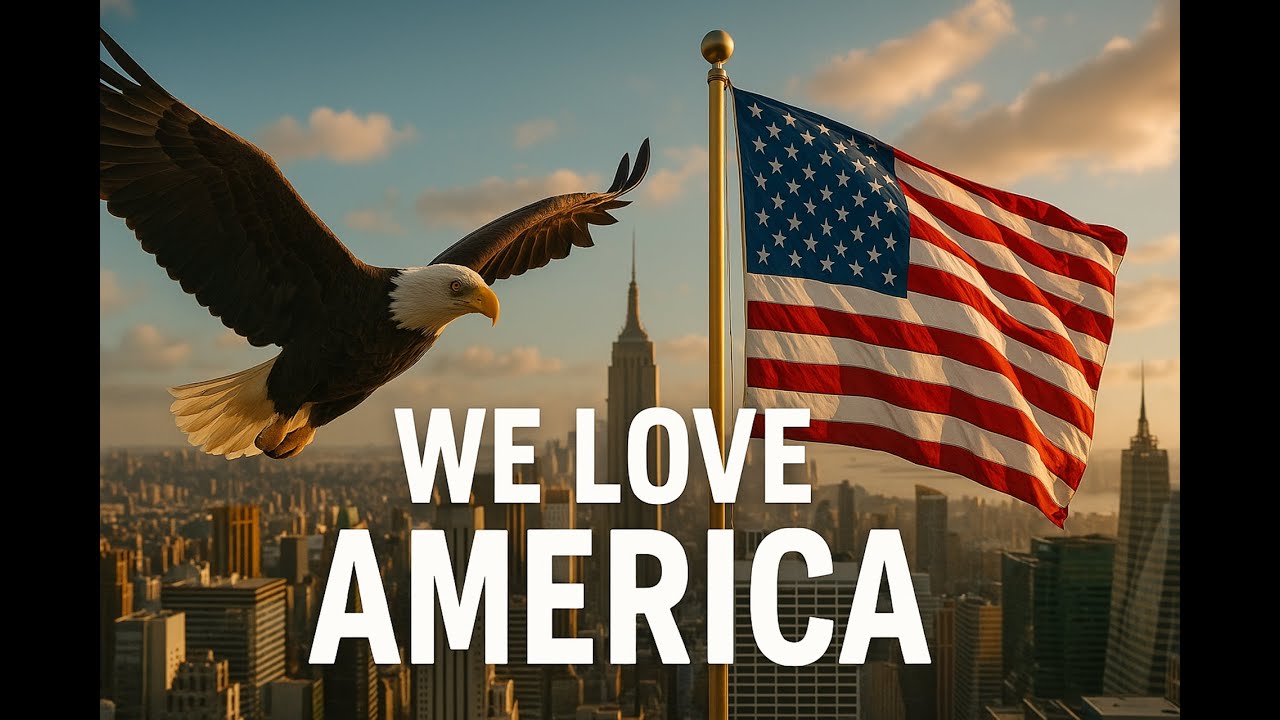 WE LOVE AMERICA | Patriotic Song for July 4th, Veterans Day & All Who ...