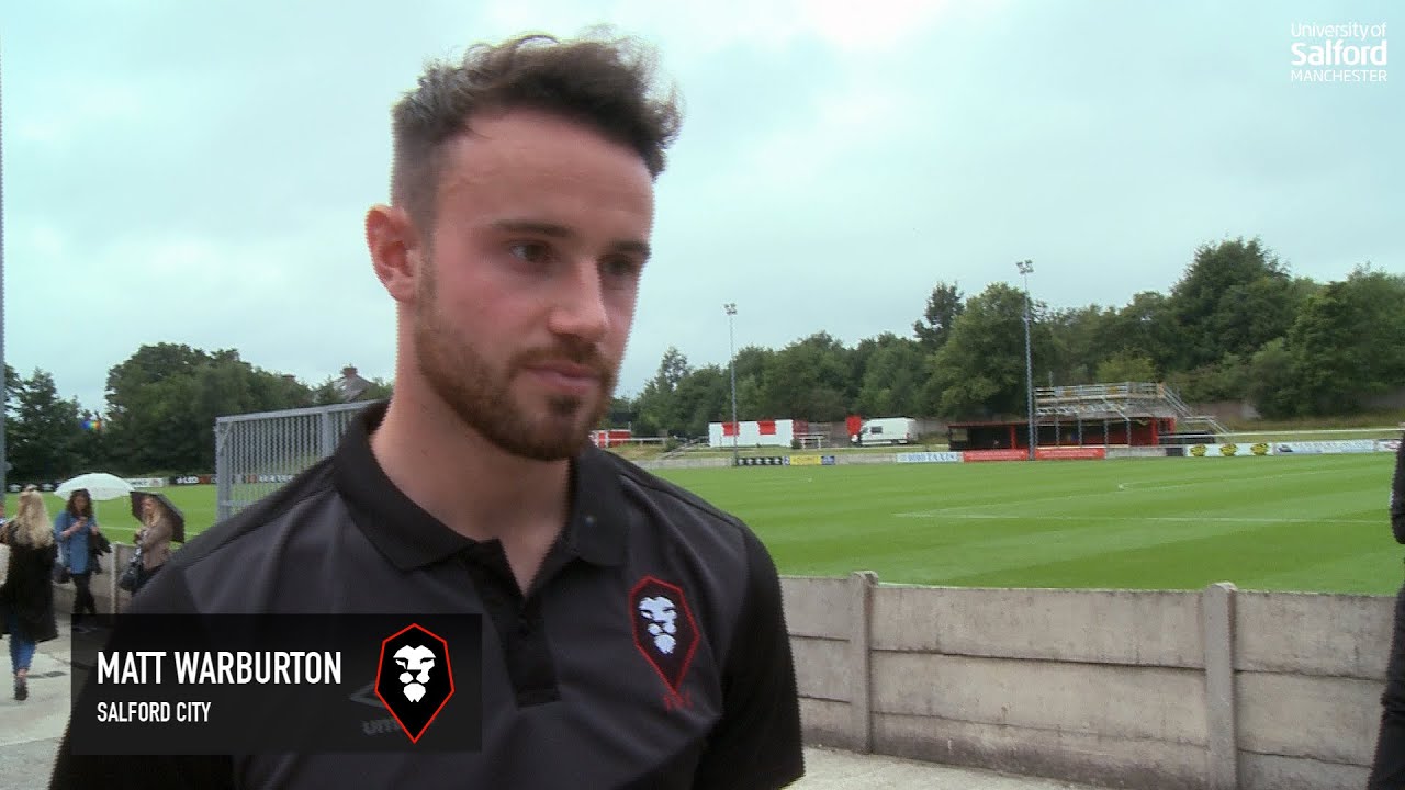 Salford City 1-4 Fleetwood Town - Matt Warburton post-match interview ...