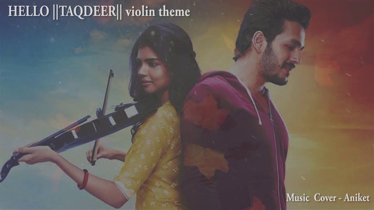 HELLO (Taqdeer ) Movie Sad Violin 🎻 BGM New version - YouTube