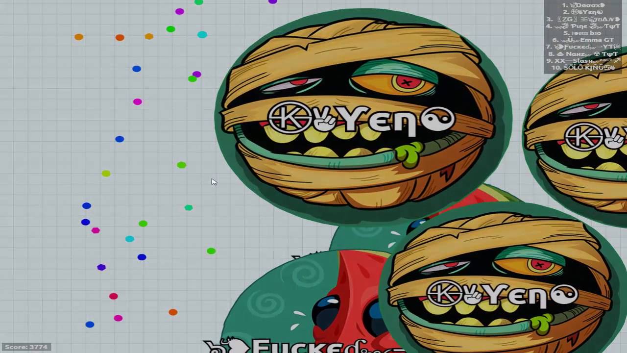 Agar.io Gameplay # 5 - YouTube