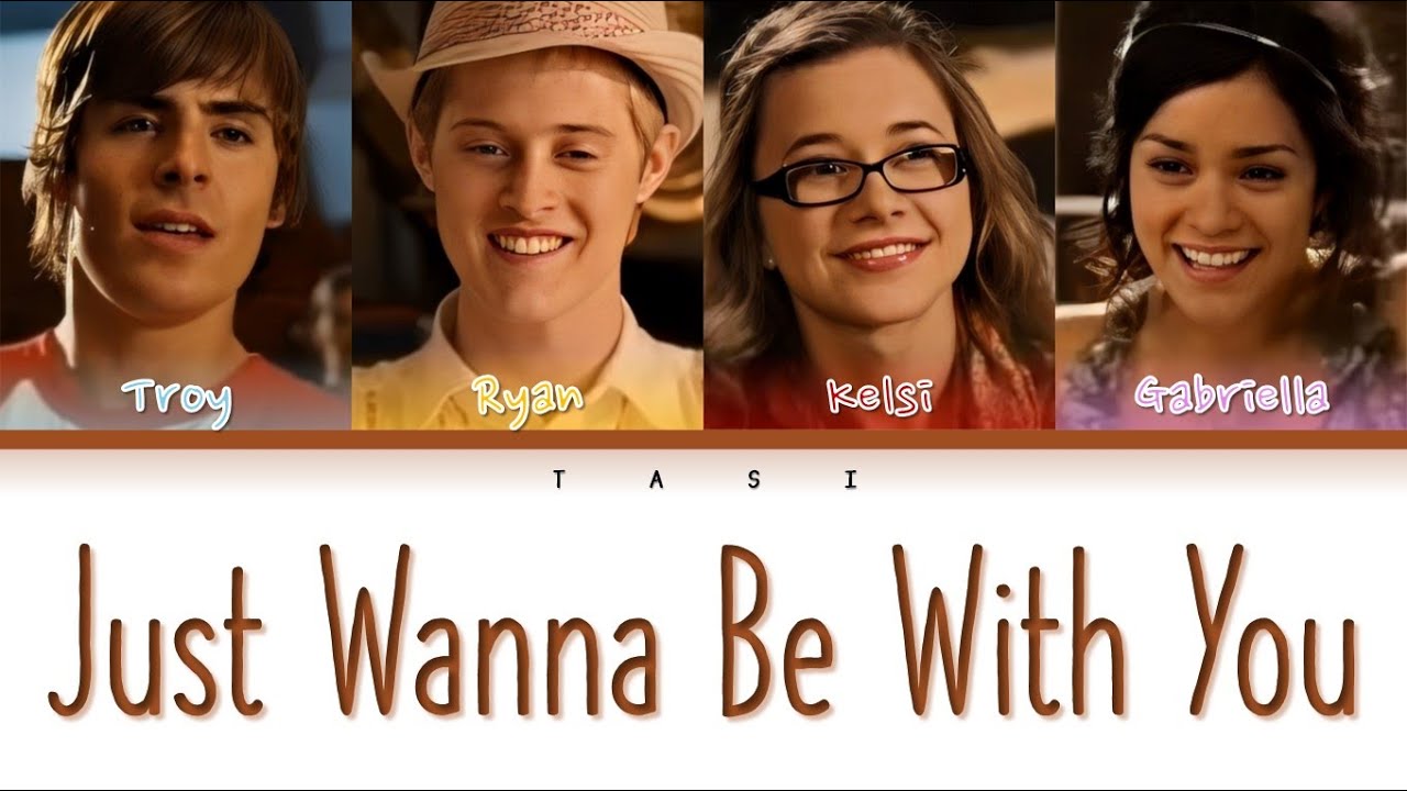High School Musical 3 - Just Wanna Be With You (Color-coded lyrics ...