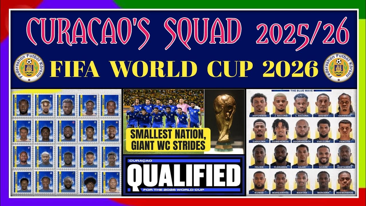 || CURACAO NATIONAL FOOTBALL TEAM || ALL PLAYERS NEW SQUAD 2025/26 ...