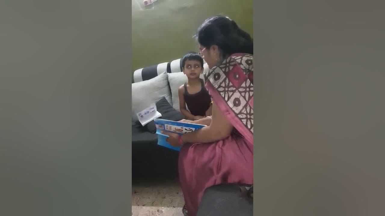 Teaching my student who is in UKG@Saraswathi Online Home Tutor-Chennai - YouTube