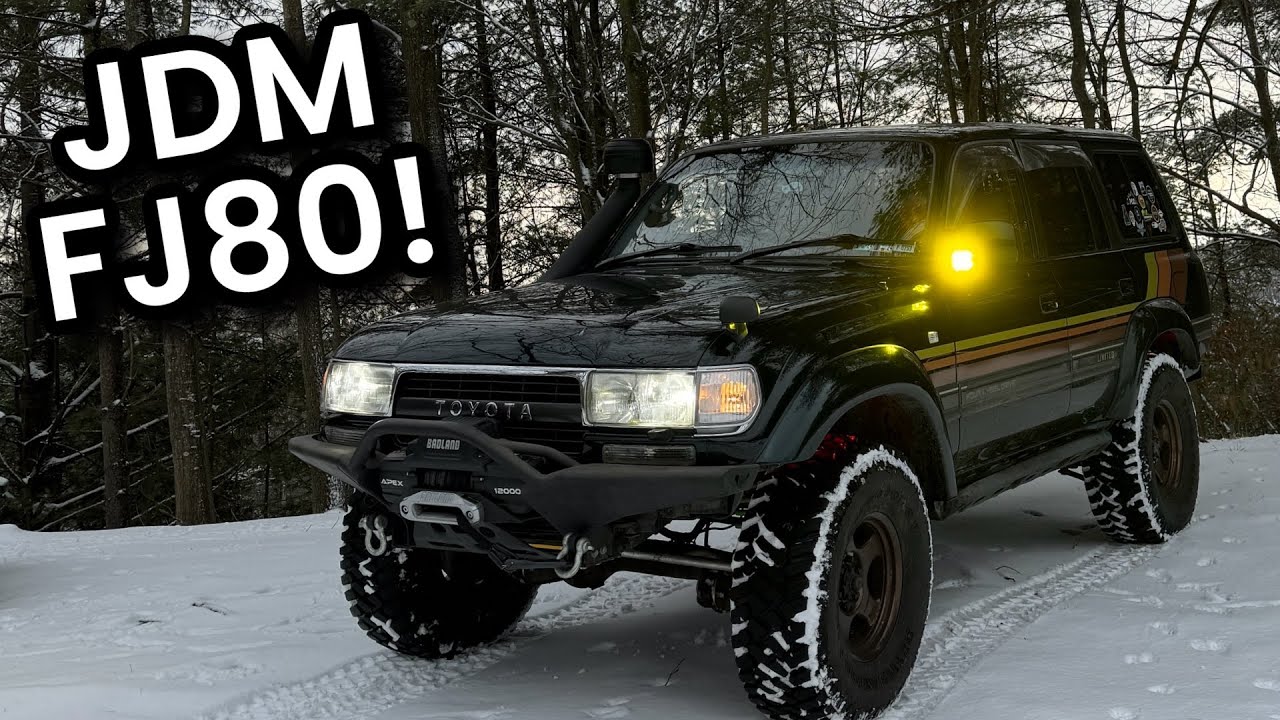 PICKED UP A JDM LAND CRUISER, OFF-ROAD MACHINE! - YouTube
