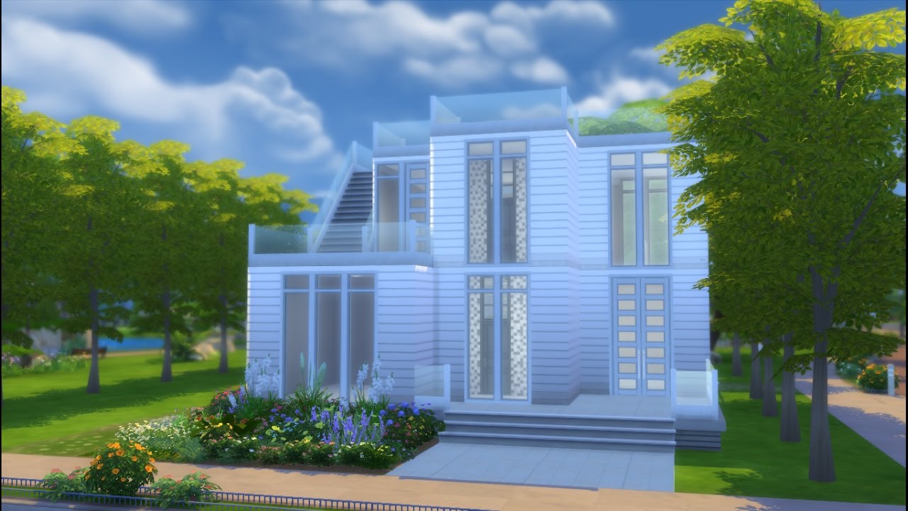 The Sims 4 Speed Build - #6 Sim Lane - YouTube
