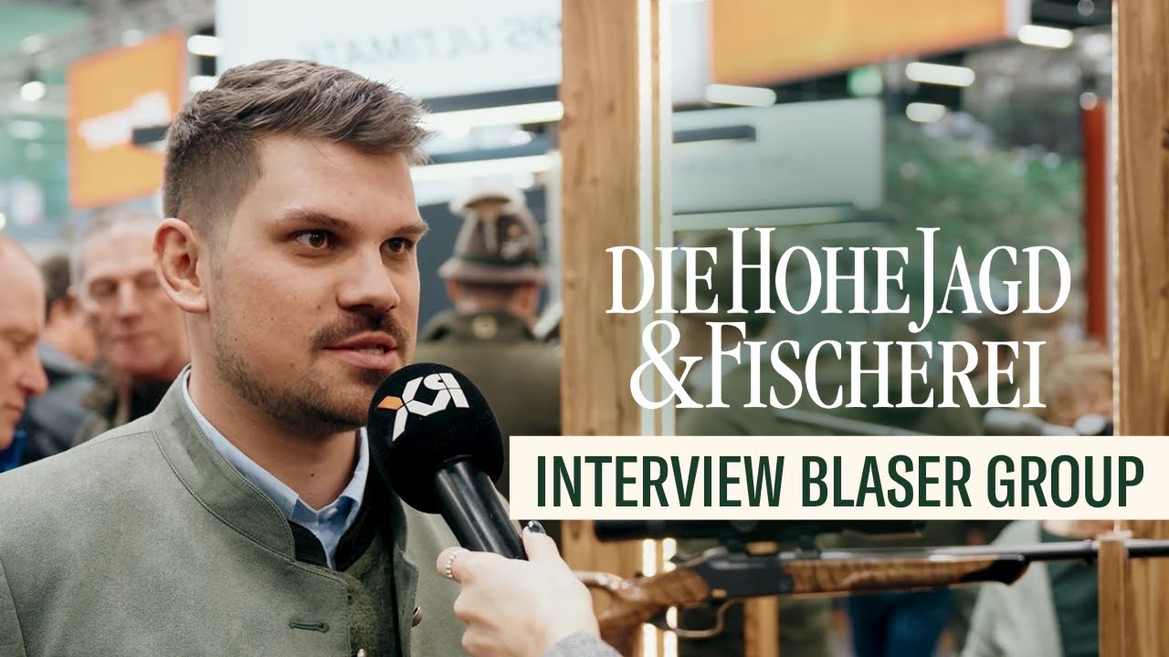 Interview mit Dominic Waldner von Blaser Group | Hohe Jagd & Fischerei 2024 - YouTube