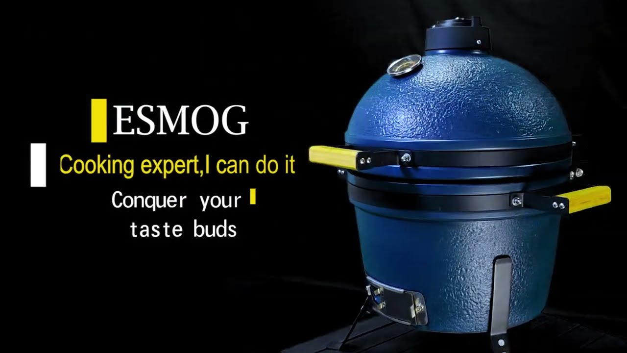 Esmog 16-inch ceramic oven BBQ - YouTube
