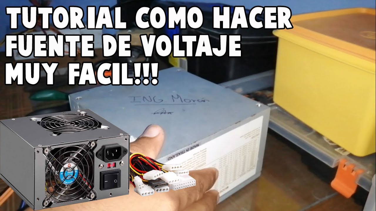 Tutorial Como Hacer una Fuente de Voltaje de 3.3v a 24v Con Una Fuente ...