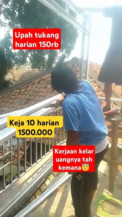 Upah tukang harian - YouTube