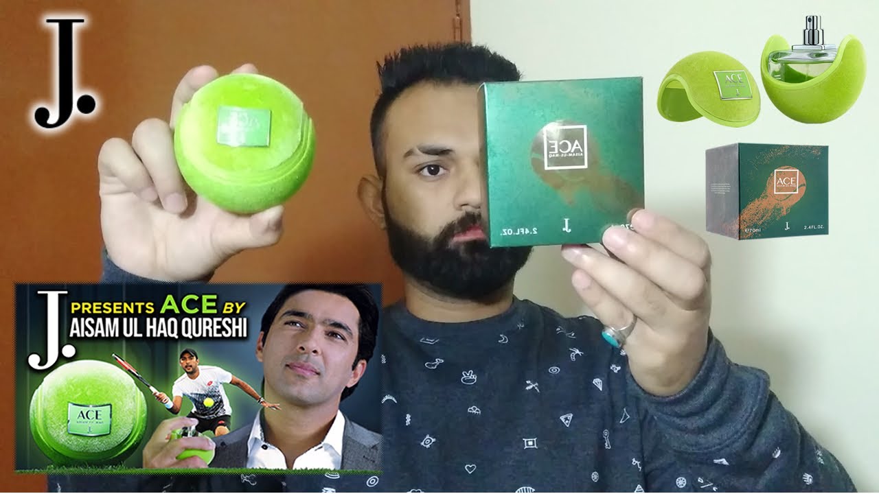ACE - AISAM-UL-HAQ Perfume | Unboxing And Review | 70ml Bottle | Junaid ...