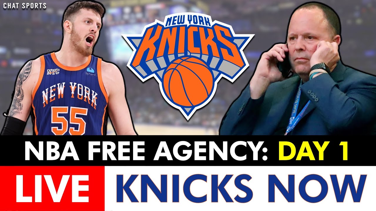 New York Knicks NBA Free Agency 2024 Live - YouTube