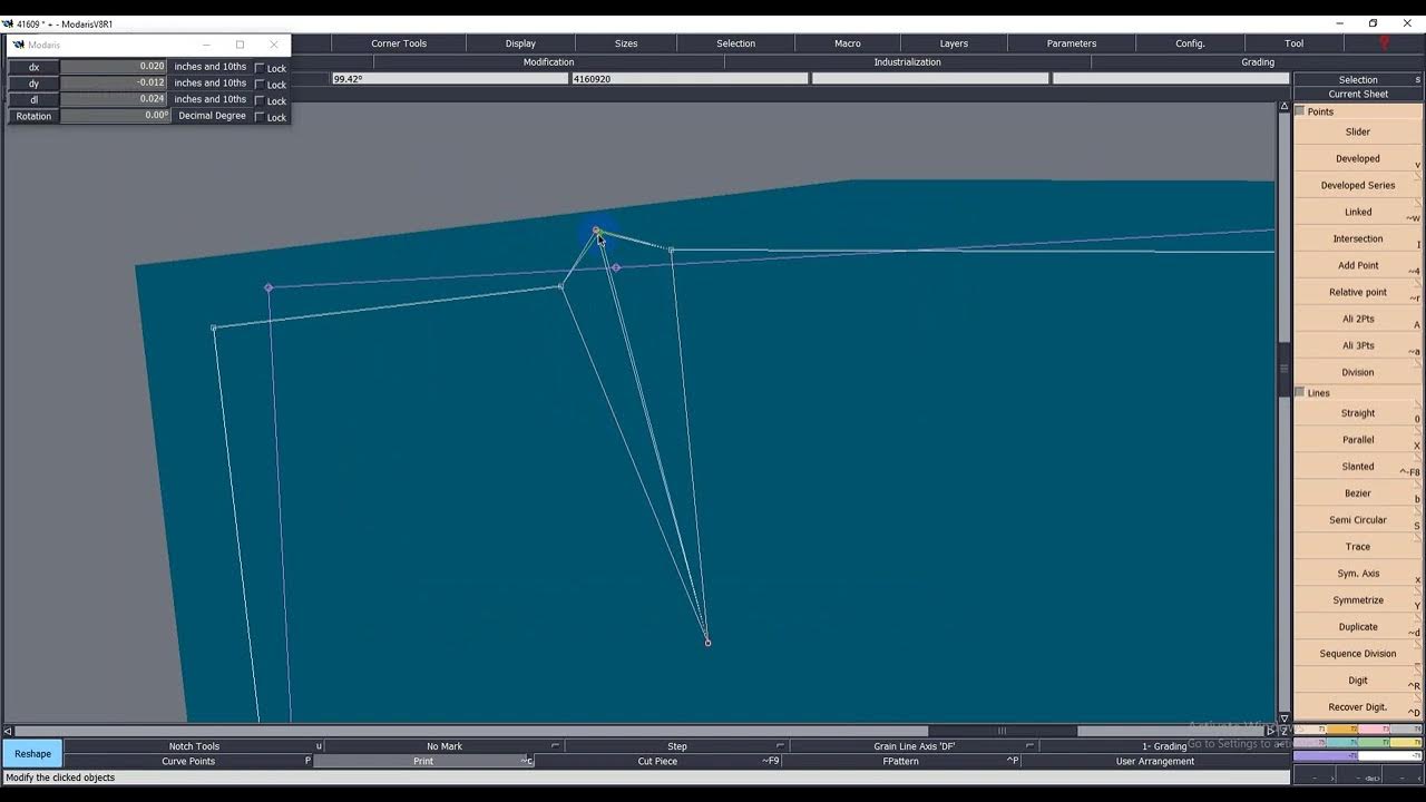 how to dart lectra modaris,Dart in Lectra ModarisV8R1 You tube video - YouTube