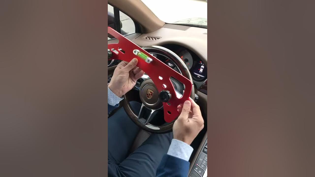 Уровень для установки рулевого колеса. - YouTube