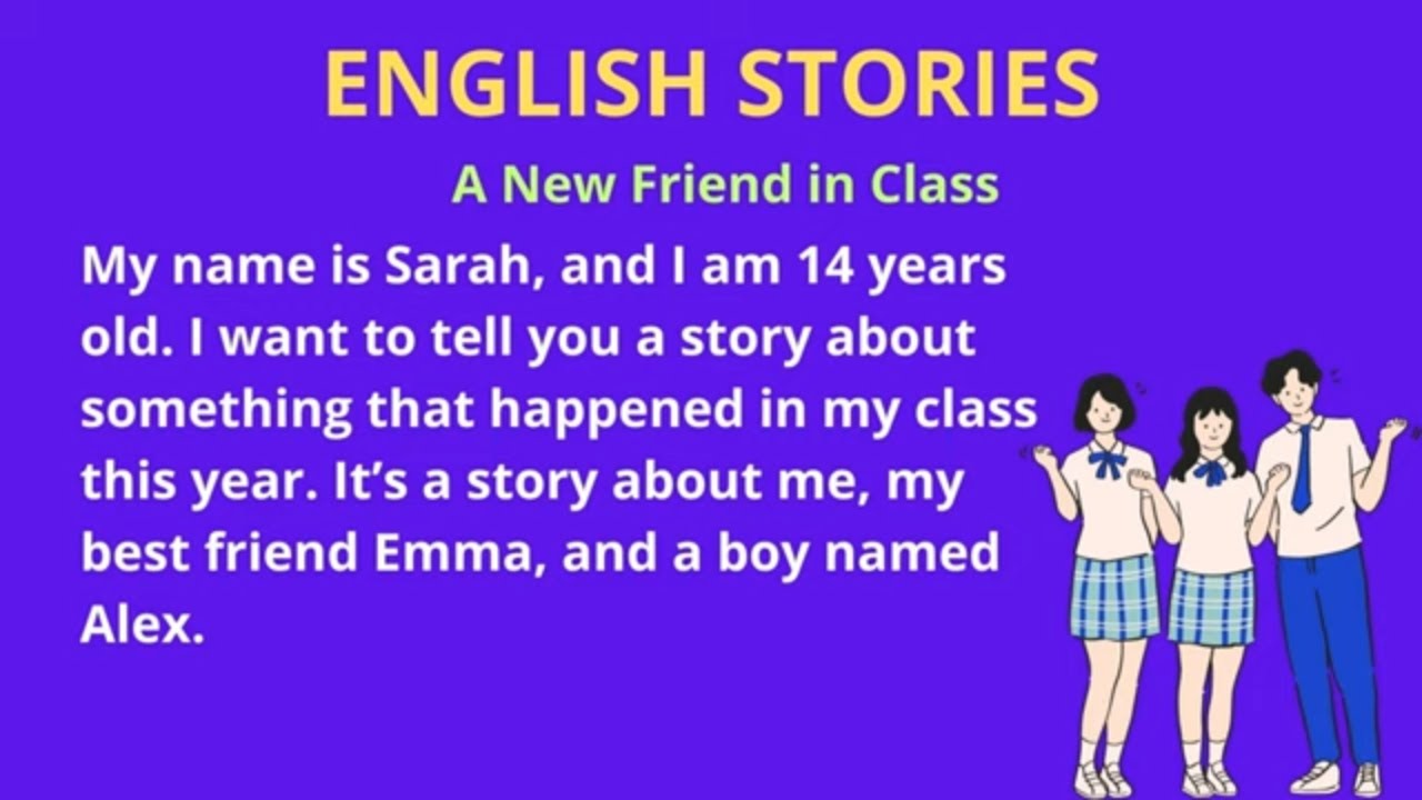 Learn English through story ️ English stories 💚 How to speak English ...
