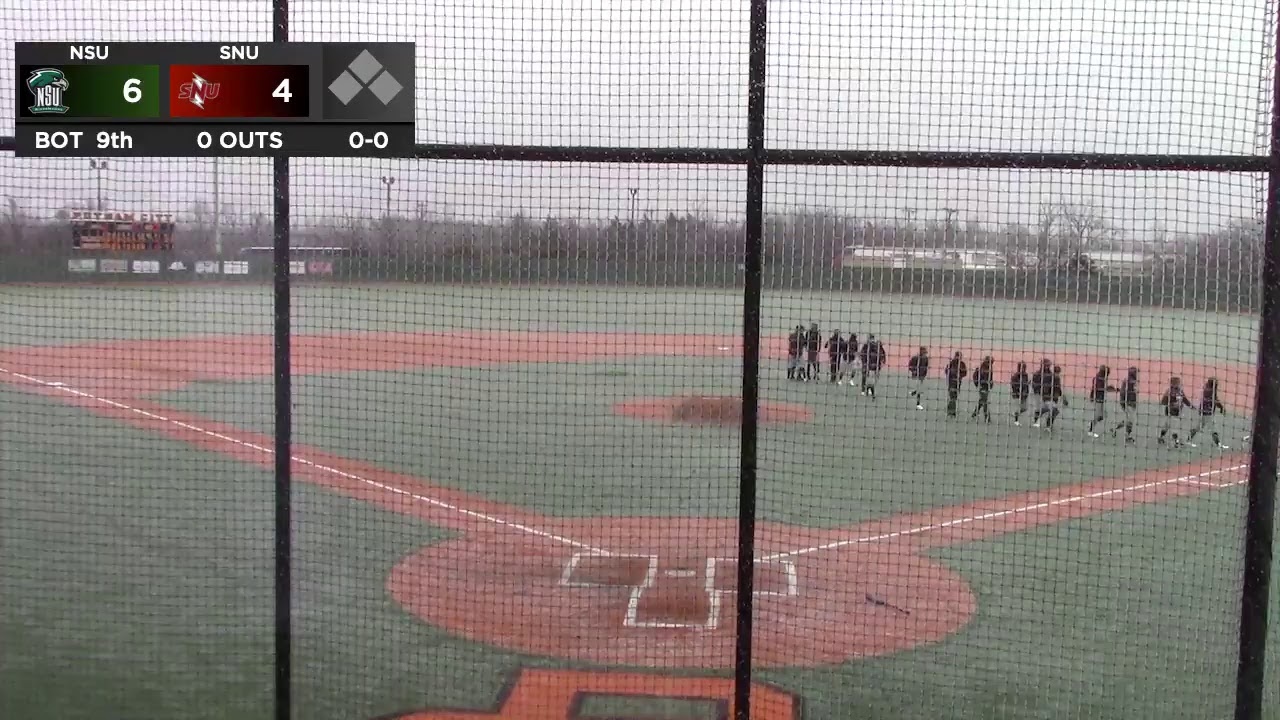 SNU Baseball vs. Northeastern State (DH) - YouTube