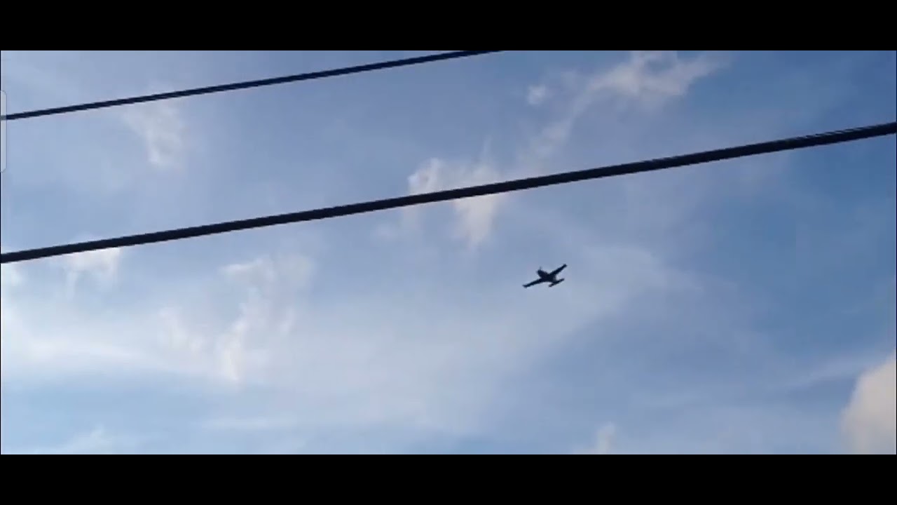 philippines air force sf260 low flyby near tiaong - YouTube