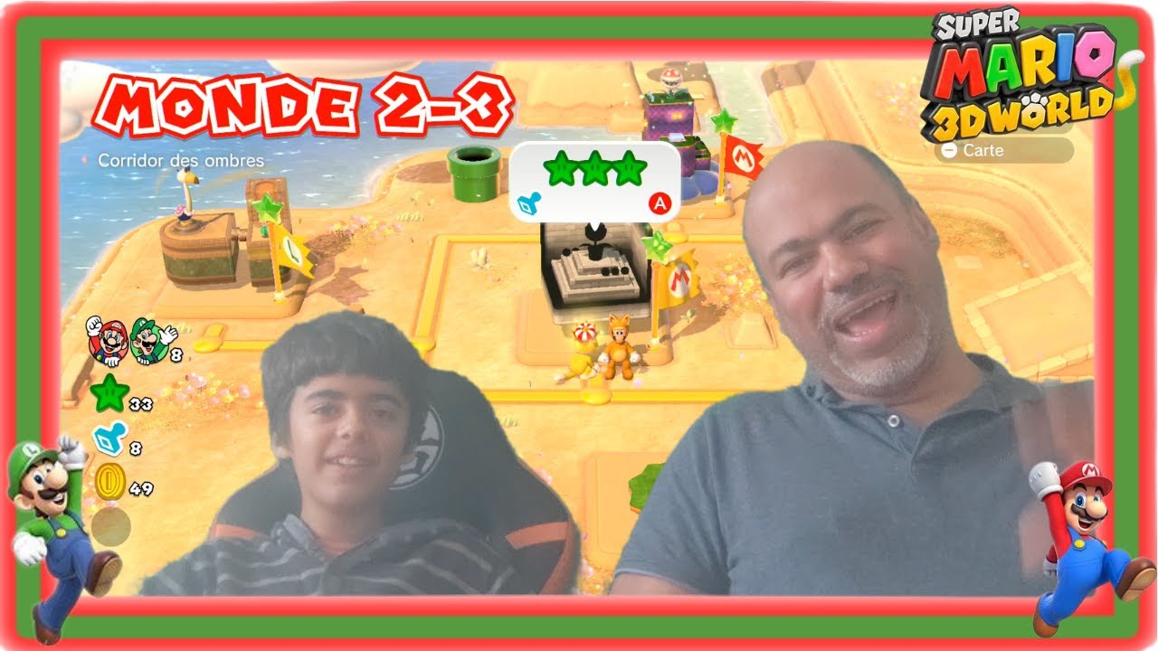On fini le monde 2-3 dans mario 3D world - YouTube
