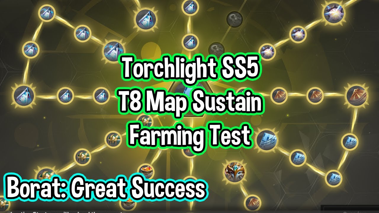 Torchlight SS5 // Chill Maps // T8 Map Sustain Test - YouTube