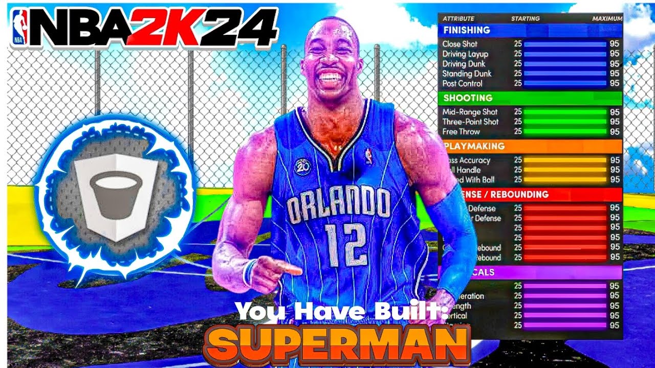 *BEST* ORLANDO MAGIC DWIGHT HOWARD BUILD ON 2K24 - YouTube