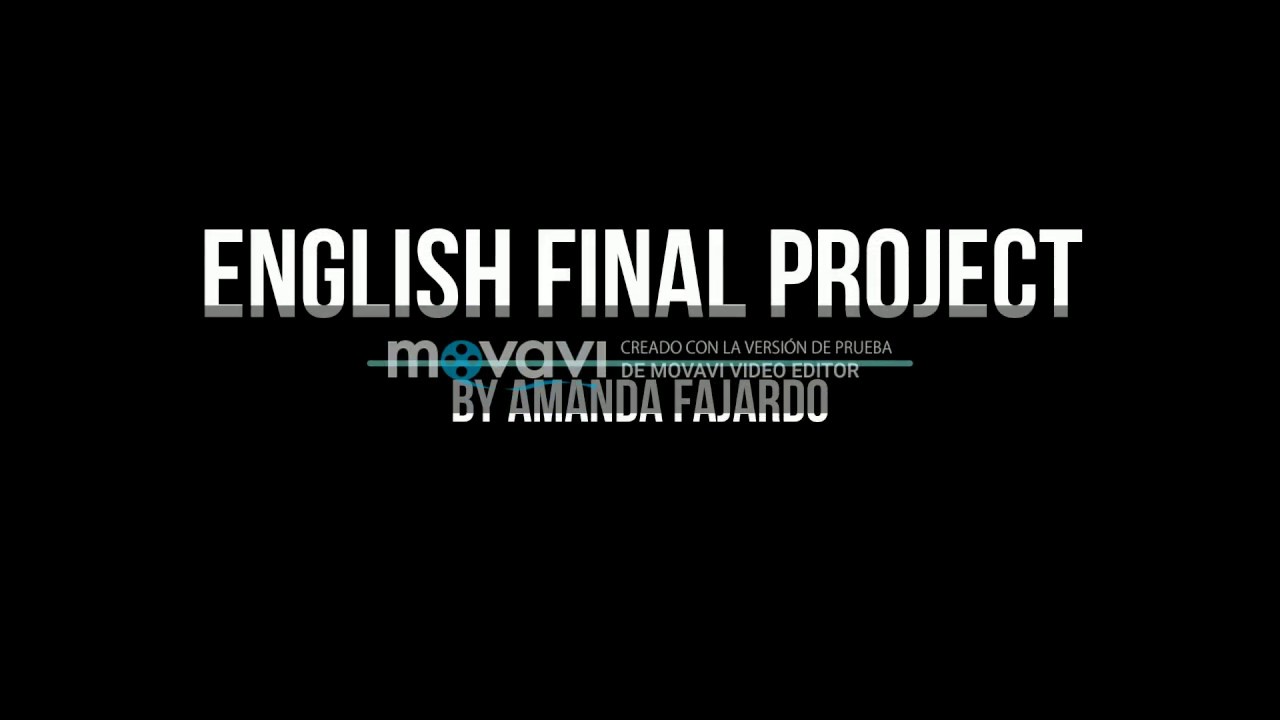English Final Project Amanda Fajardo Clase 01 - YouTube