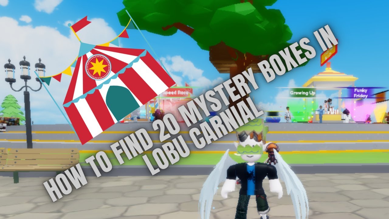 HOW TO FIND THE 20 MYSTERY BOXES IN THE LOUBOU CARNIVAL[ROBLOX] - YouTube