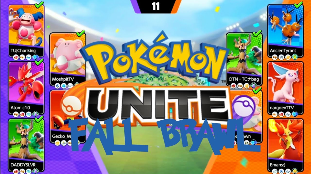 Pokemon Unite FALL BRAWL Semi Finals - YouTube