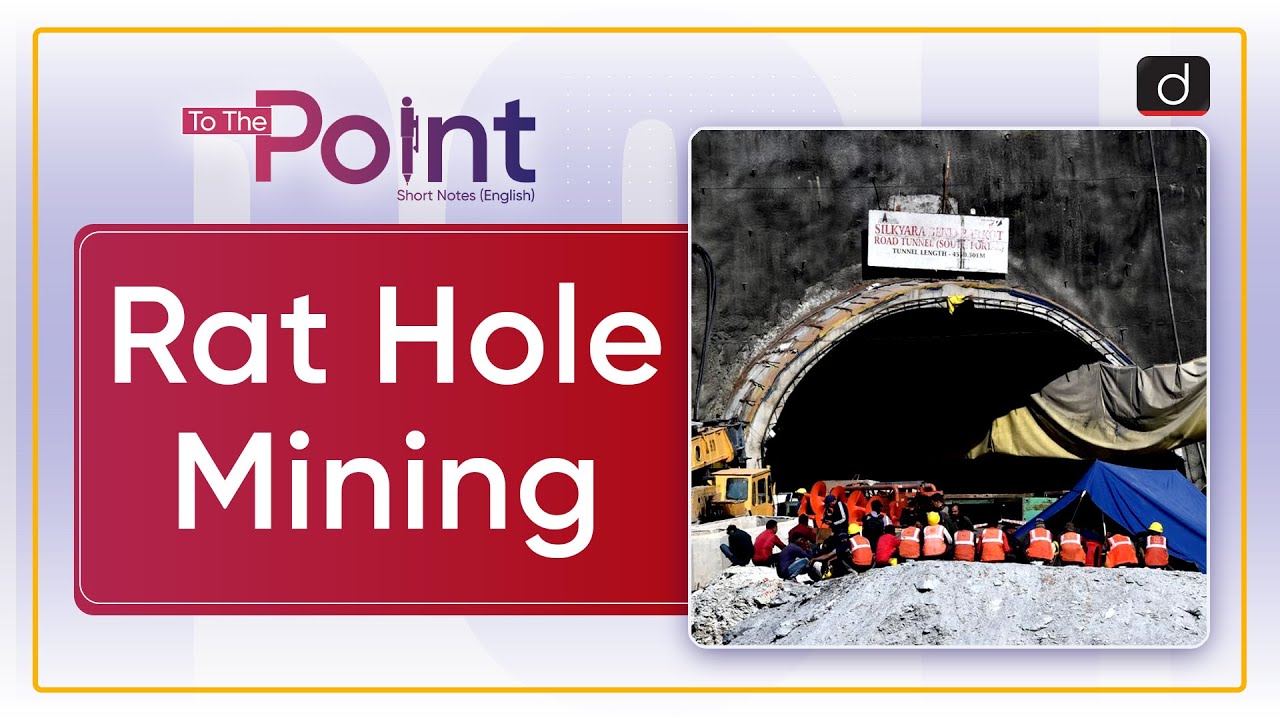 Rat Hole Mining: NGT | To The Point | Drishti IAS English - YouTube
