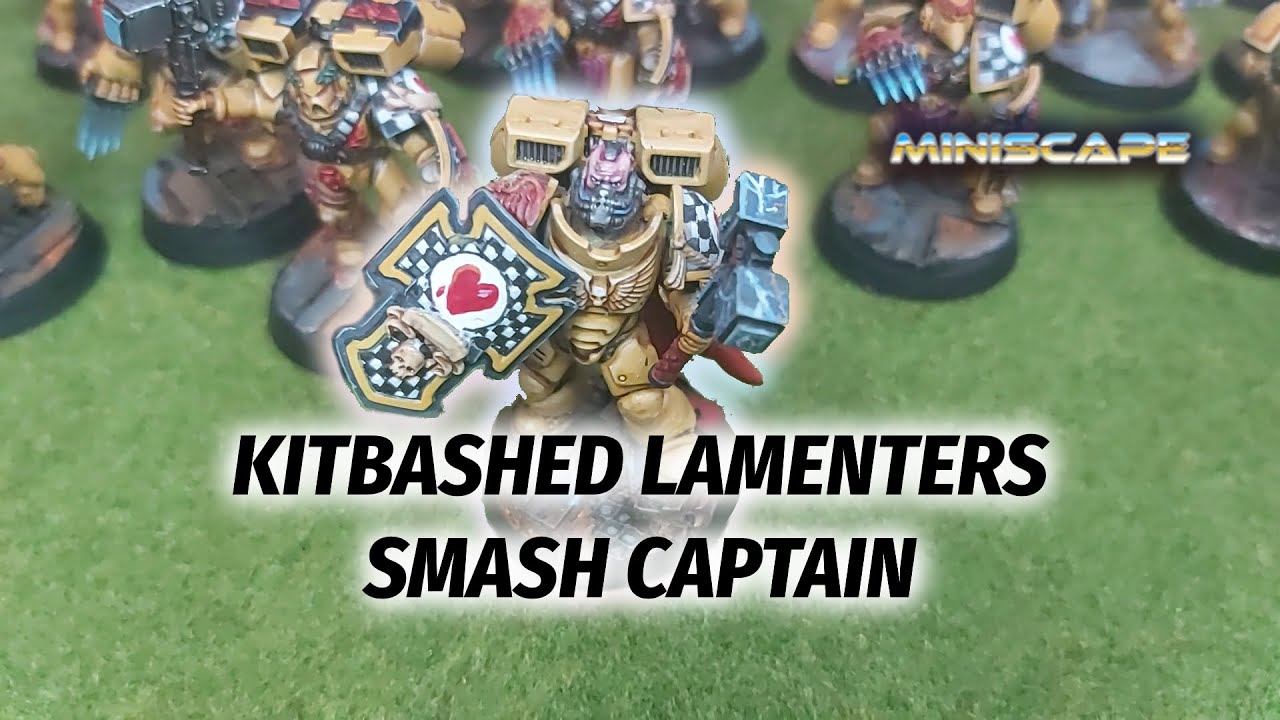 My Converted Lamenters Smash Captain for Warhammer 40k Space Marines ...
