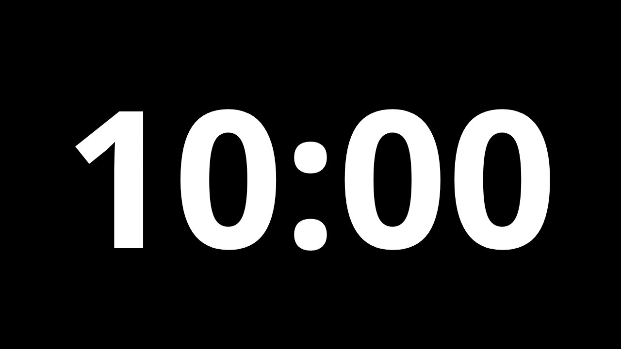 ⏰ 10 Minutes Cute Countdown Timer ⏳💖 | Relaxing & Aesthetic Background ...