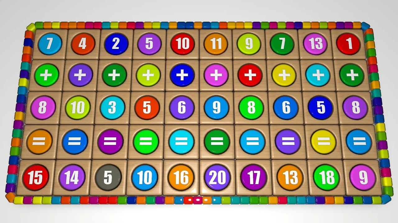 Basic Addition for Kids | Easy Math's Addition for Kindergarten | Math ...