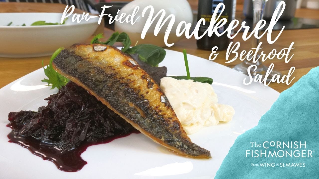 Cooking Pan Fried Mackerel & Beetroot Relish with Rupert Cooper - YouTube