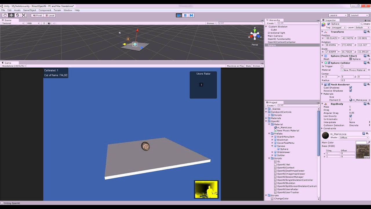 Unity Kinect Fun Youtube